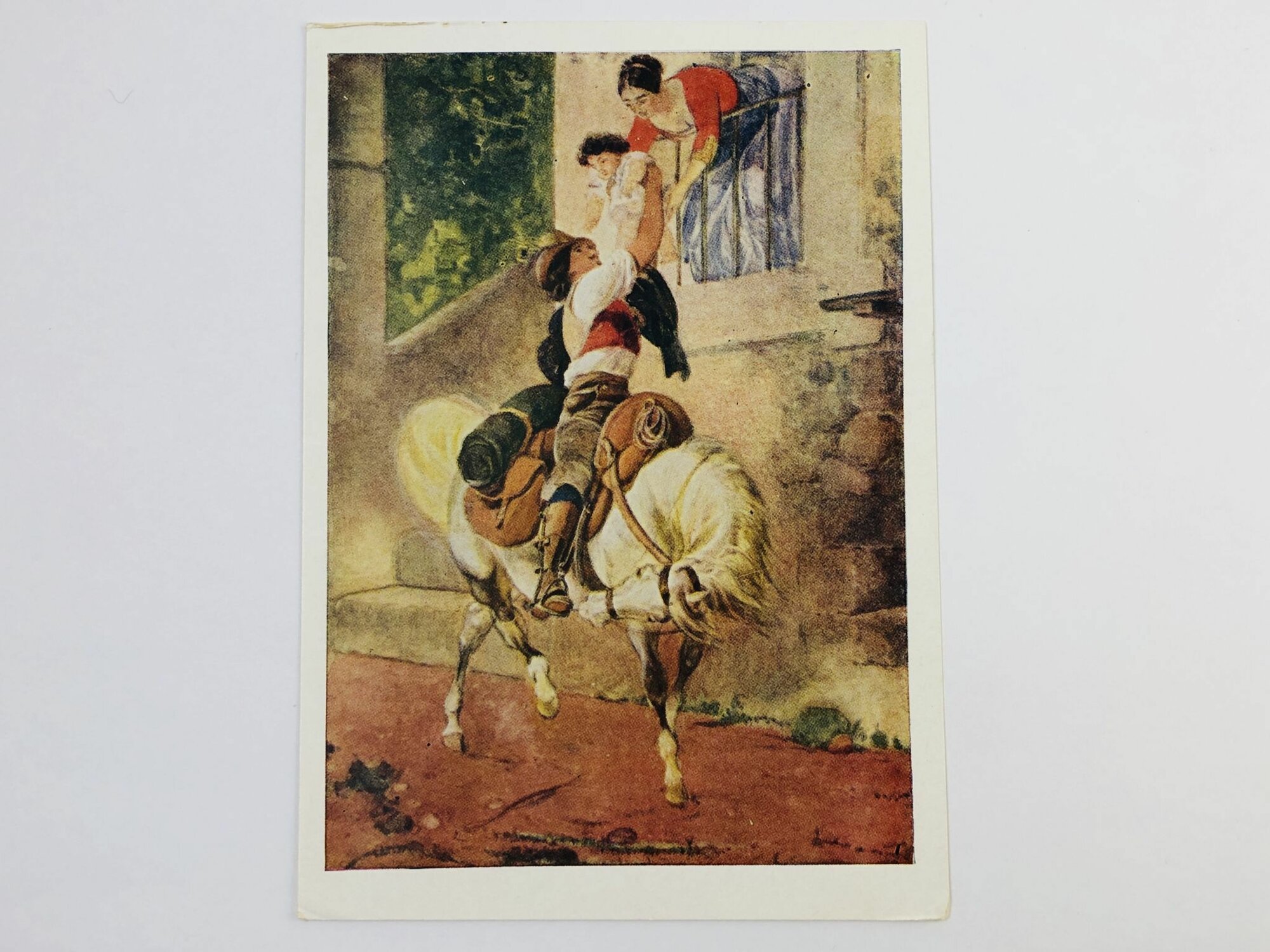 Брюллов К. П. Возвращение римского пастуха домой. Открытка