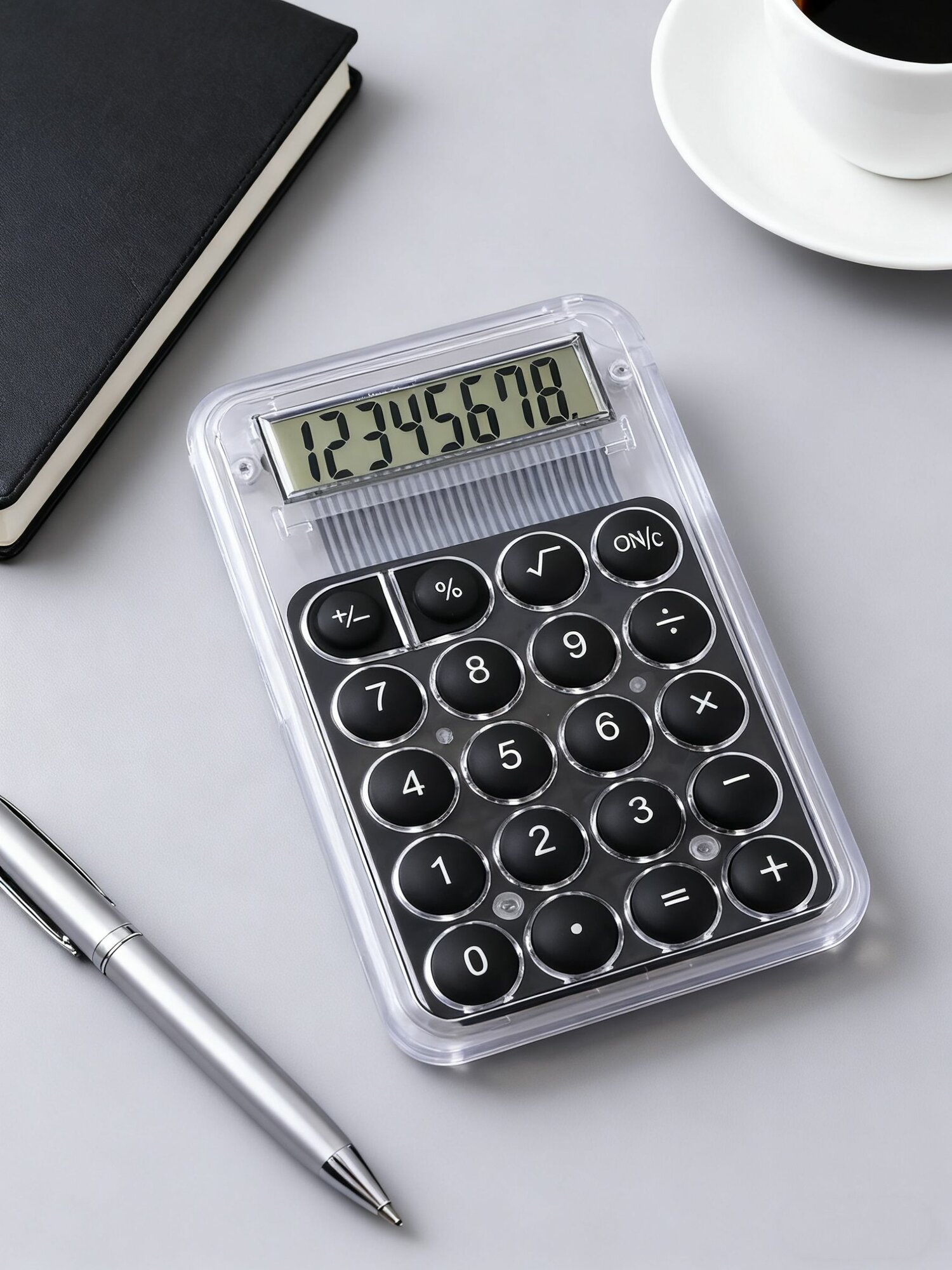 Карманный калькулятор Citizen SDC-888S, ультратонкий и легкий, идеален для школы, офиса и магазина, 8-разрядный дисплей