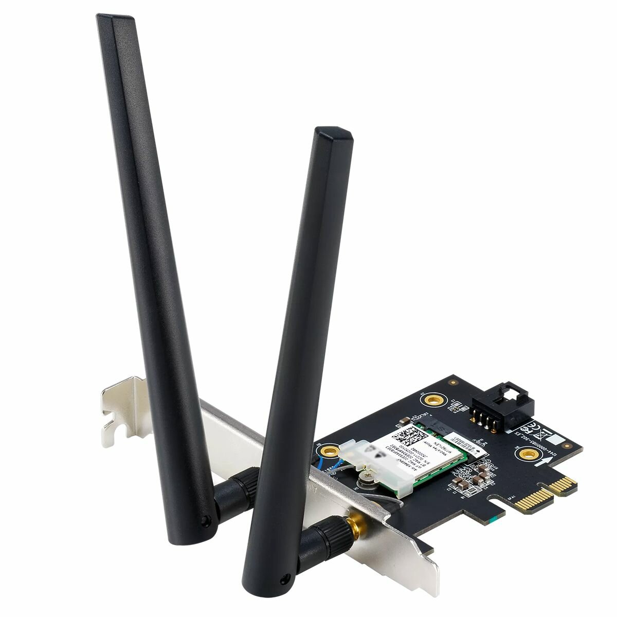 Сетевой адаптер ASUS PCE-BE6500, Wi-Fi, внешняя антенна, черный, 1 шт