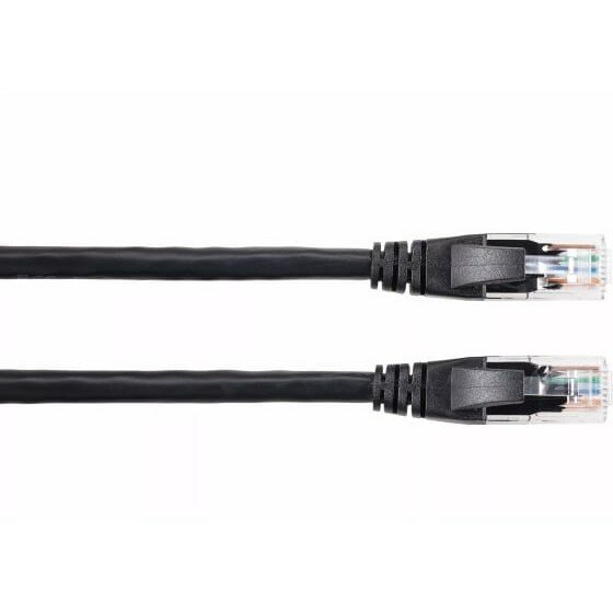 Aopen Коммутационный шнур ANP612B-BK-1M Патч-корд литой 7 0.20 UTP кат.6 черный 1m