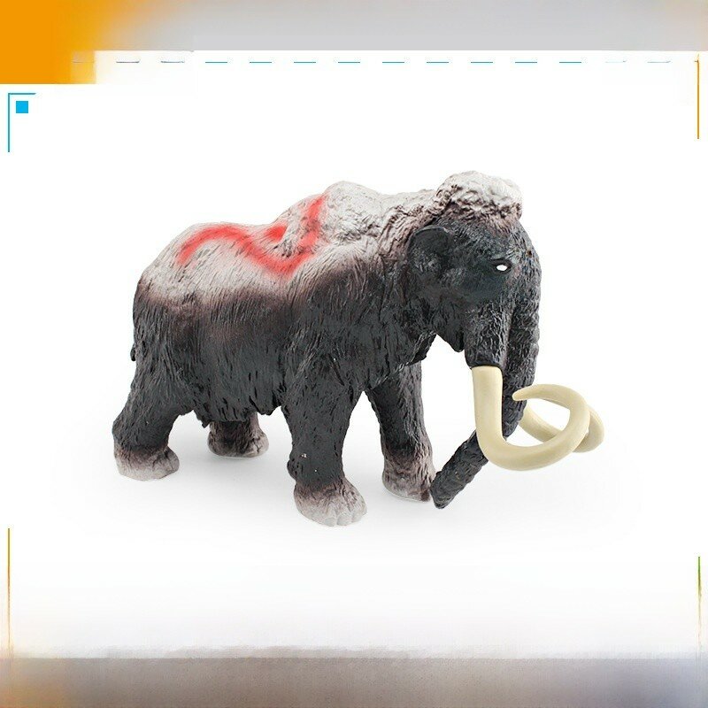 Игровой набор для детей wild mammonteus модель образовательный декор из pvc черный