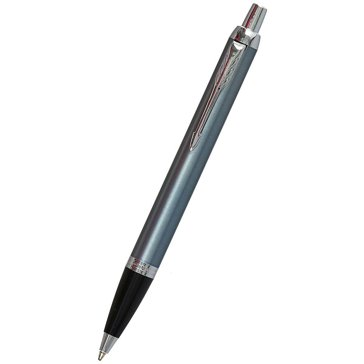Ручка шариковая Parker, IM Light Blue Grey CT, подарочная синяя