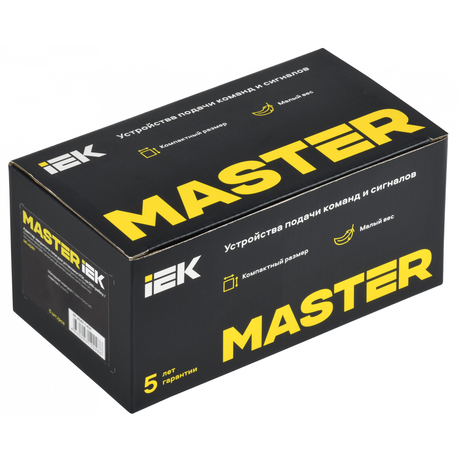 Кнопка Грибок поворотная с фиксацией 1NO+1NC зеленая MASTER, IEK MI-BG60-11ZS-3-23-K06 (1 шт.)