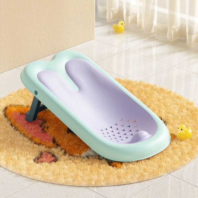 Горка для купания новорожденных, ALEX CARE KIDS, голубая.