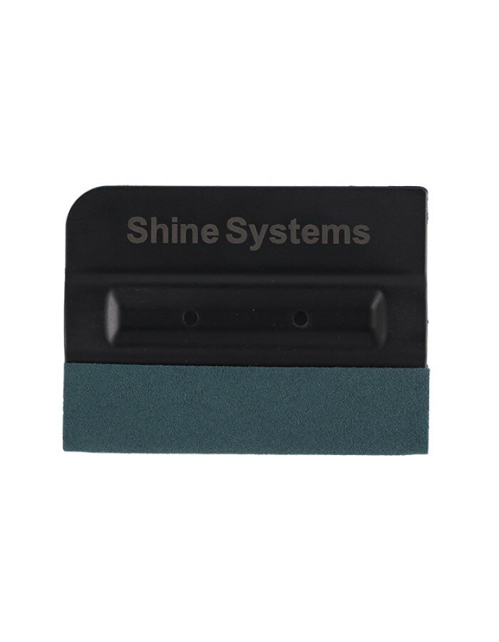 Shine Systems Ракель Pro-Tint Bondo с темно-зеленой замшей 10*7,2см