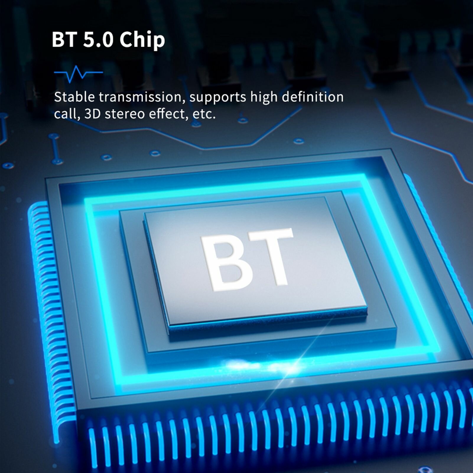 Динамик костной проводимости BT 5.0, компактный, портативный