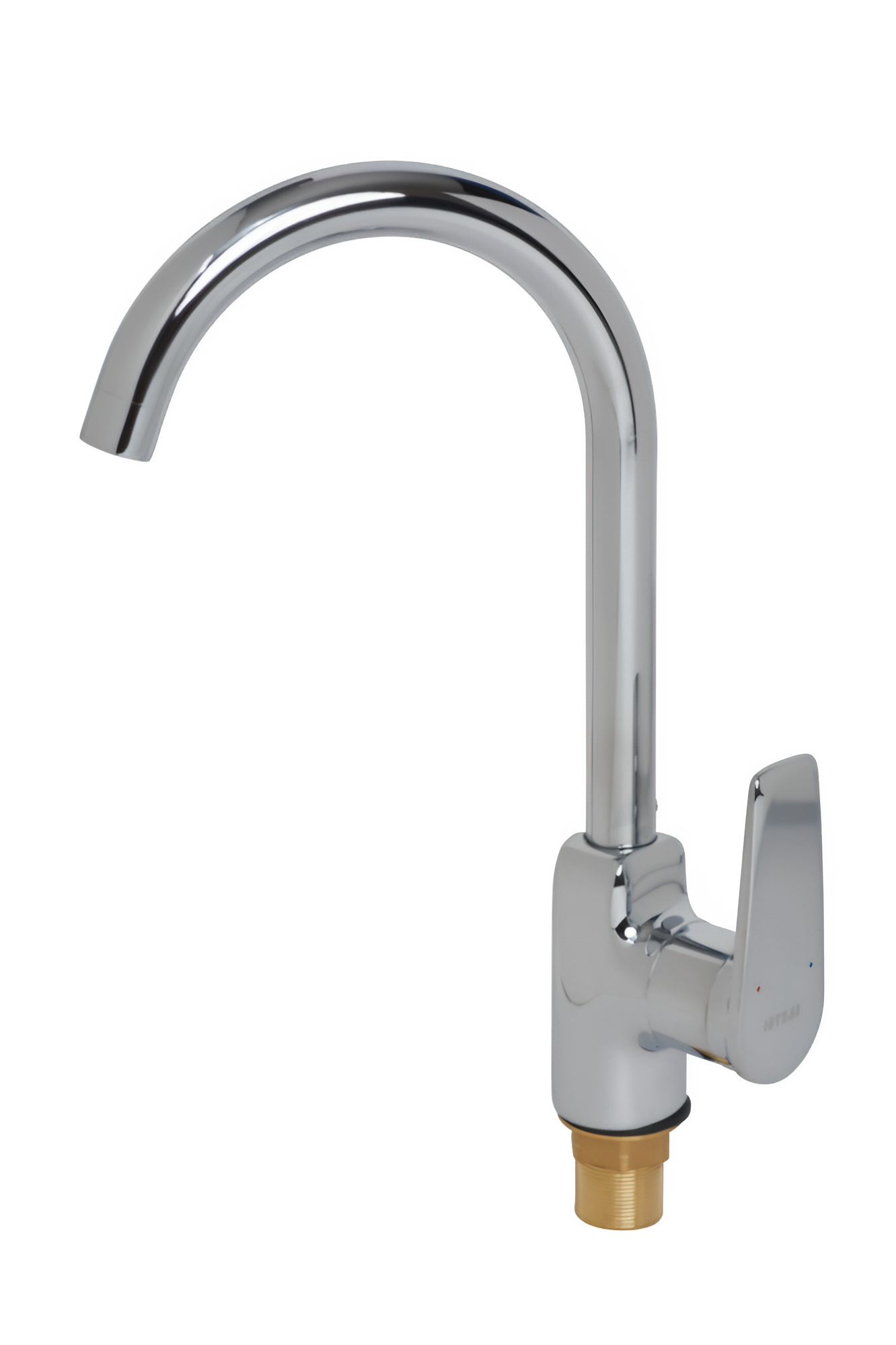 Смеситель "оптима" , для кухни, с боковой ручкой и гайкой, 35 мм