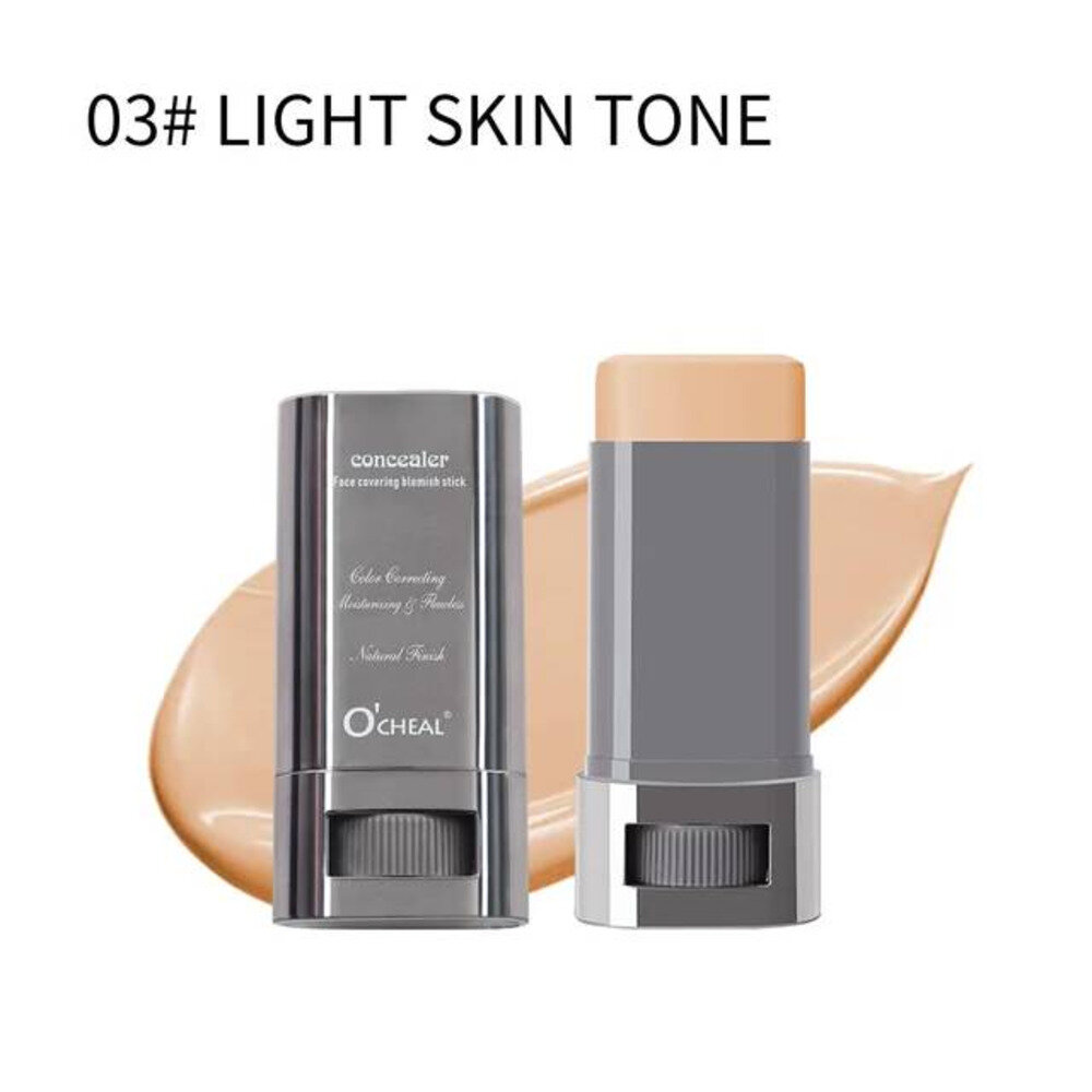 Тональный крем TVLV Eraser Foundation Stick 20 г, с кисточкой для придания коже сияния, стойкий корректор макияжа