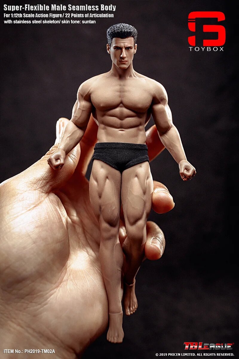 TBLeague Phicen 1/12 Мужские Гибкие Фигурки TM02A