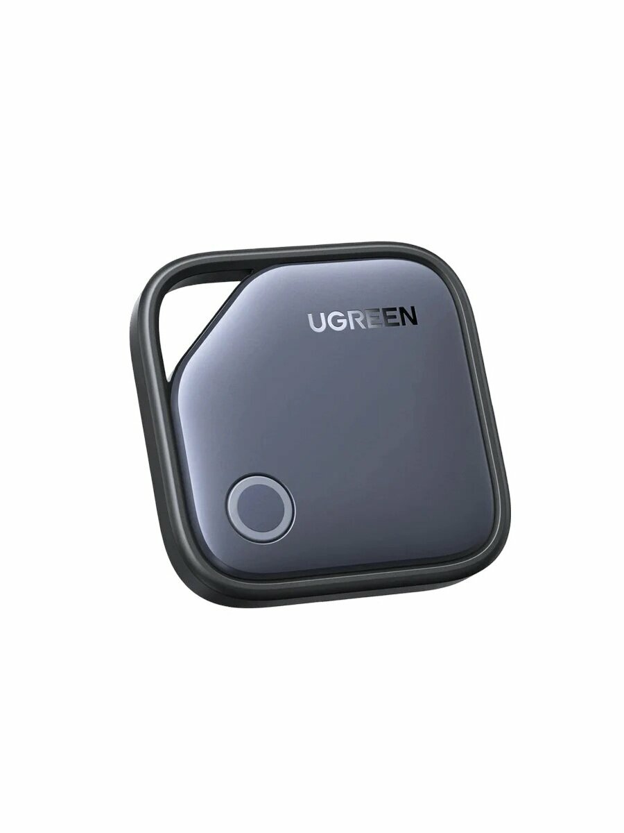 Трекер UGREEN, AirTag, метка для поиска вещей Smart Bluetooth Finde. Цвет: черный, комплект 4 шт