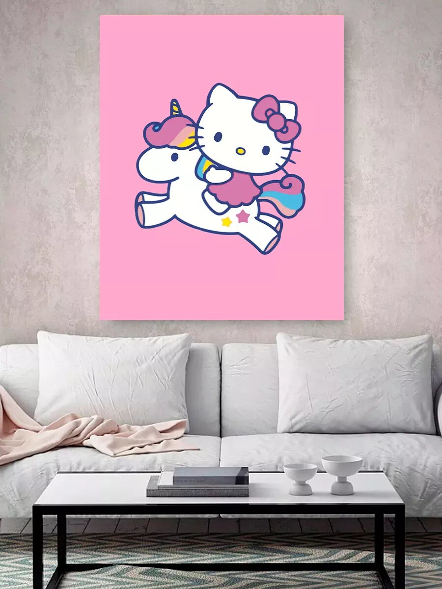 Картина по номерам Hello Kitty