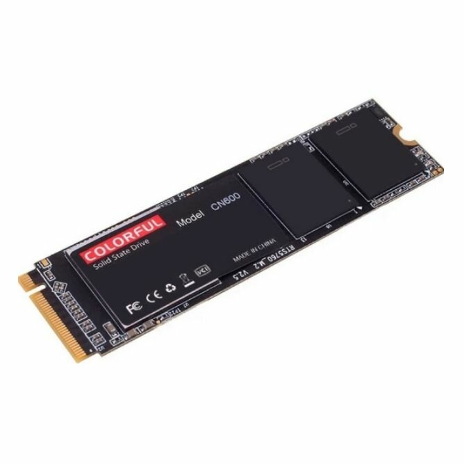512 ГБ SSD M.2 накопитель COLORFUL CN600 (CN600 512GB DDR(OEM)) - PCI-E 3.0, чтение - 1800 Мбайт/с, запись - 1500 Мбайт/с, 3D TLC NAND