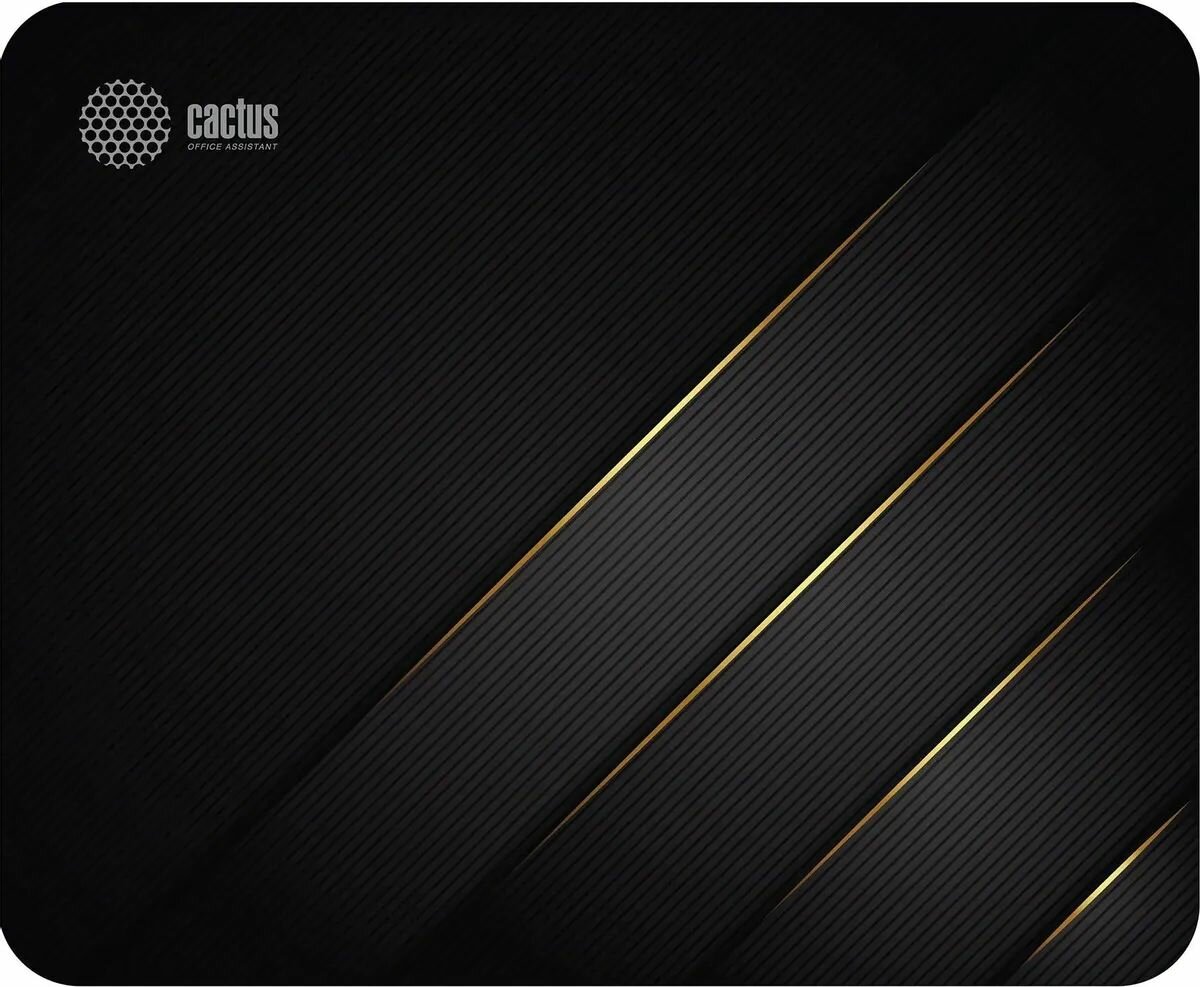 Коврик для мышки Cactus Коврик для мыши Gold Geometry 300x250x2мм (CS-MPC-P04M)