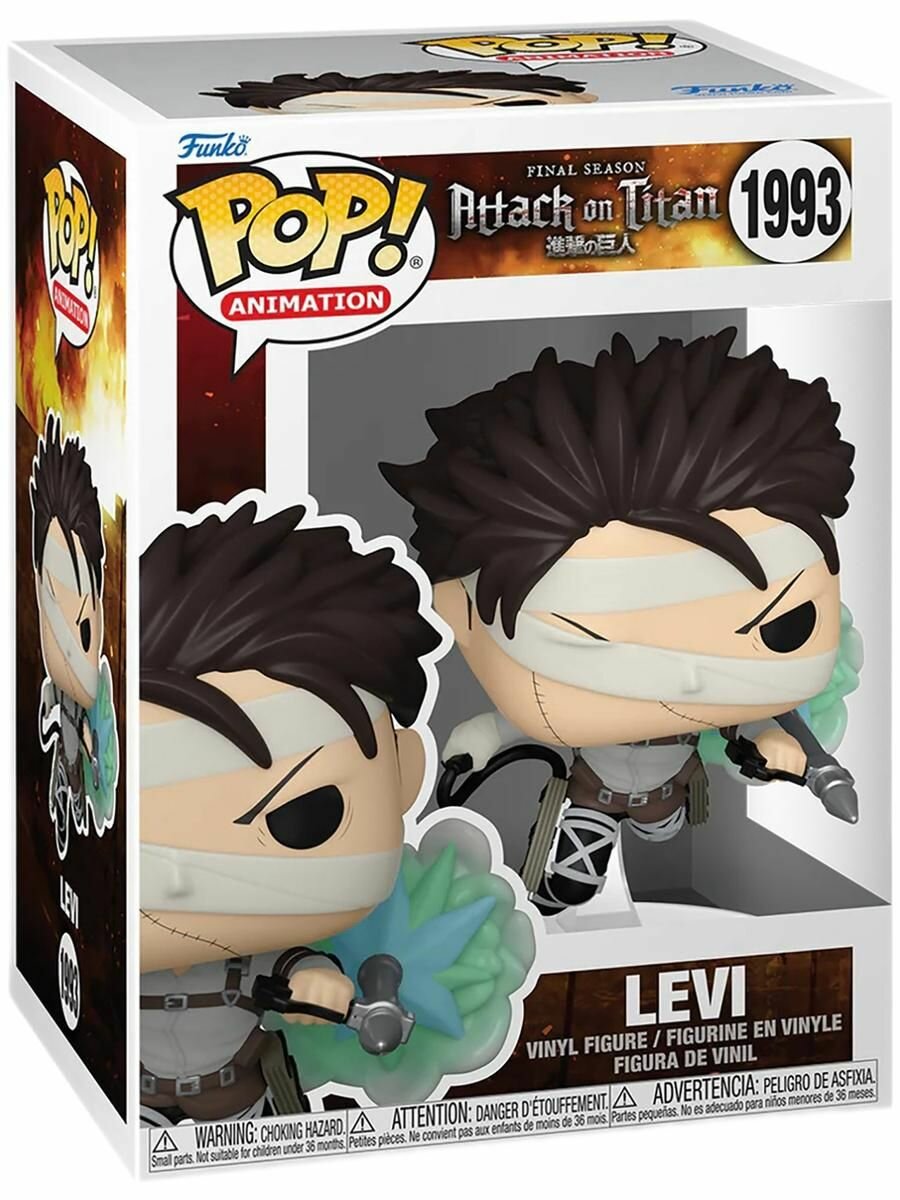Фигурка Funko POP! Animation Attack on Titan: Levi (SP-1) (1993)