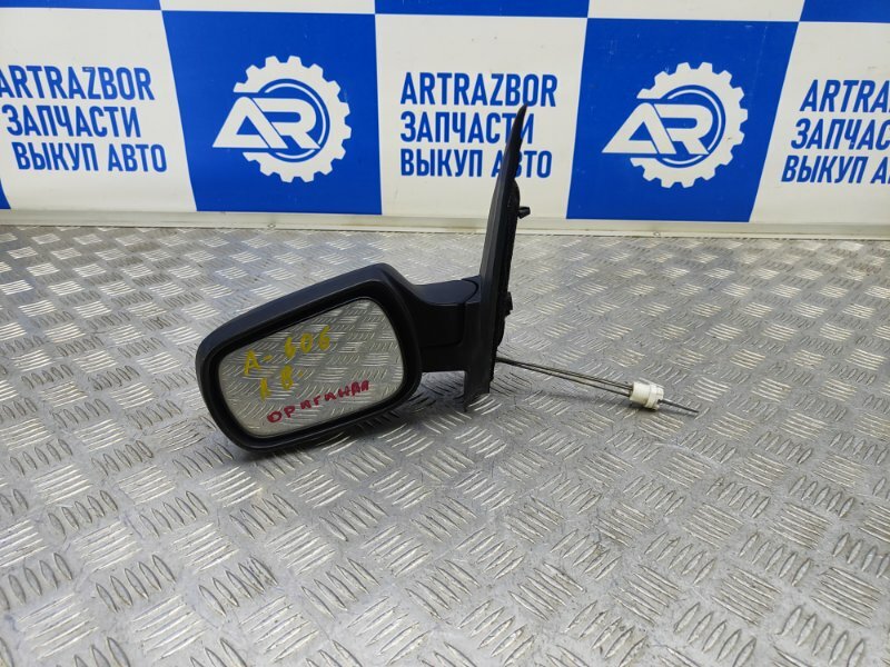 Б/У Зеркало левое механическое Ford Fiesta / Форд Фиеста 1.4 FXJA 80Л.С. 2008