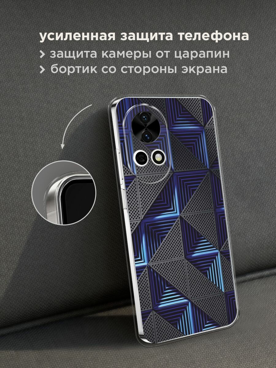 Чехол на Huawei Nova 12/Nova13 / Хуавей Нова 12/Нова 13 с принтом "IBM" — фото 1