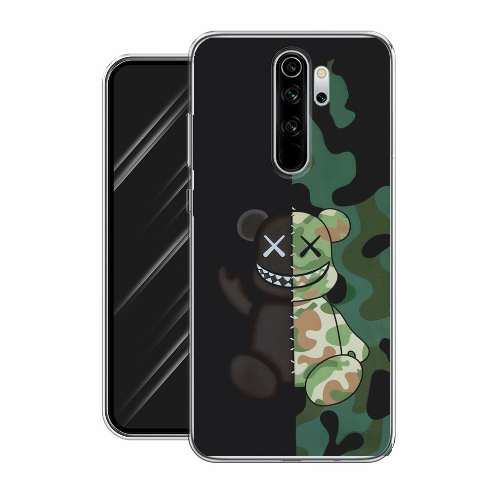 Чехол на Xiaomi Redmi Note 8 Pro / Сяоми Редми Нот 8 Про с принтом "KAWS 23 февраля 1" — фото 1