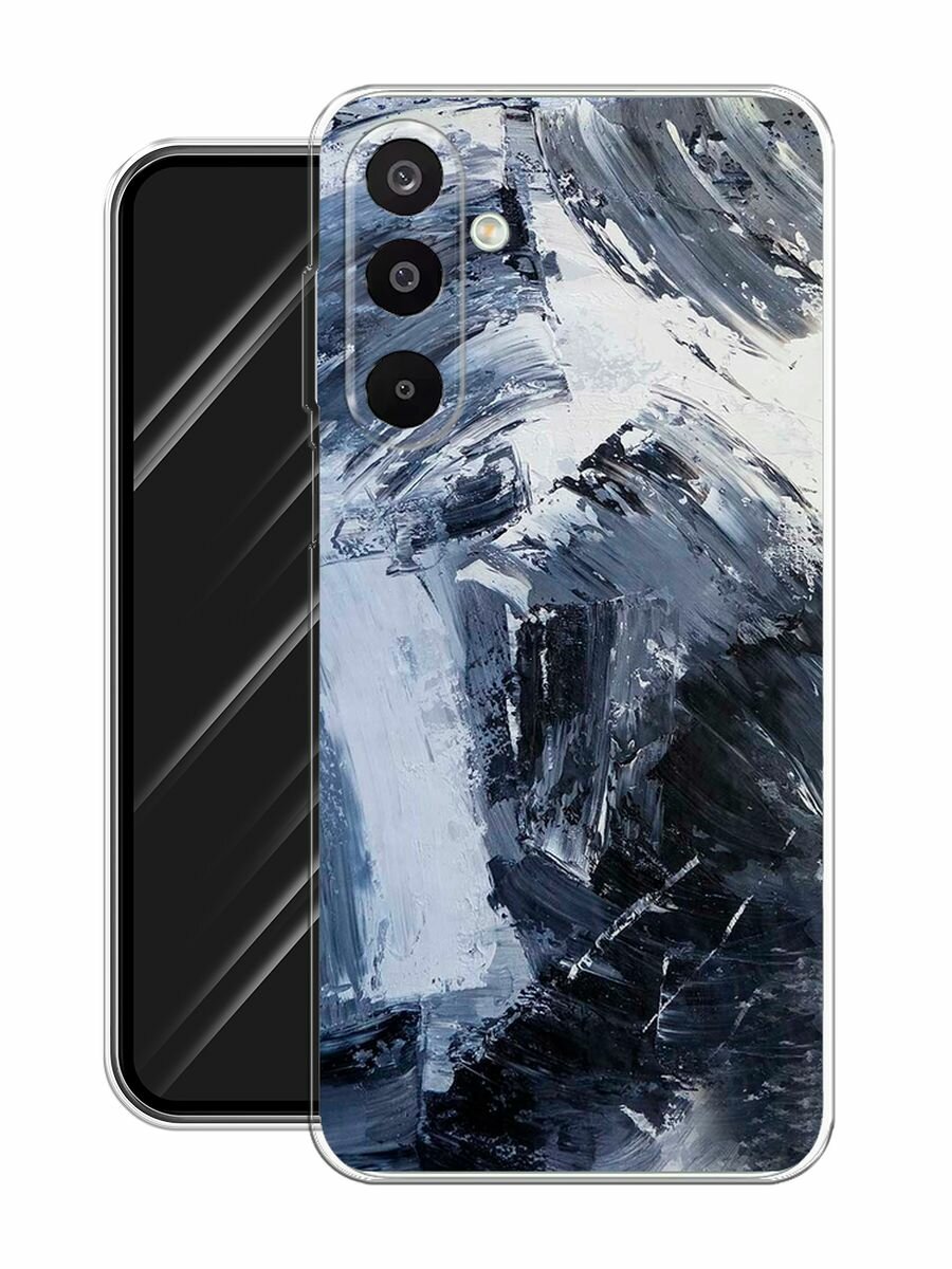 Чехол на Samsung Galaxy M16 / Самсунг Галакси М16 с принтом "Абстракция живопись" — фото 1