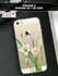 Чехол на Apple iPhone 5/5S/SE / Айфон 5/5S/SE с принтом "White lily", прозрачный