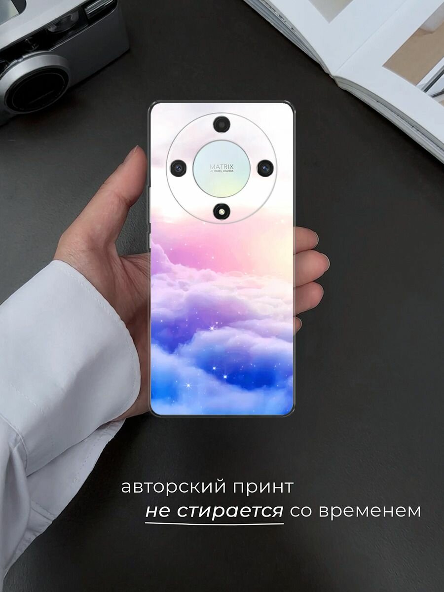 Силиконовый чехол на Honor X9A / Хонор X9A с принтом "Небеса" — фото 1