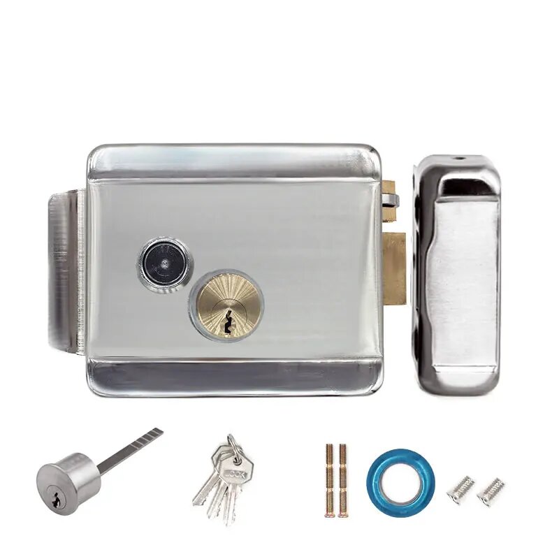Электрический дверной замок с поддержкой видеодомофона, система внутренней связи, управление воротами, умный дверной замок, металлический электрический замок управления