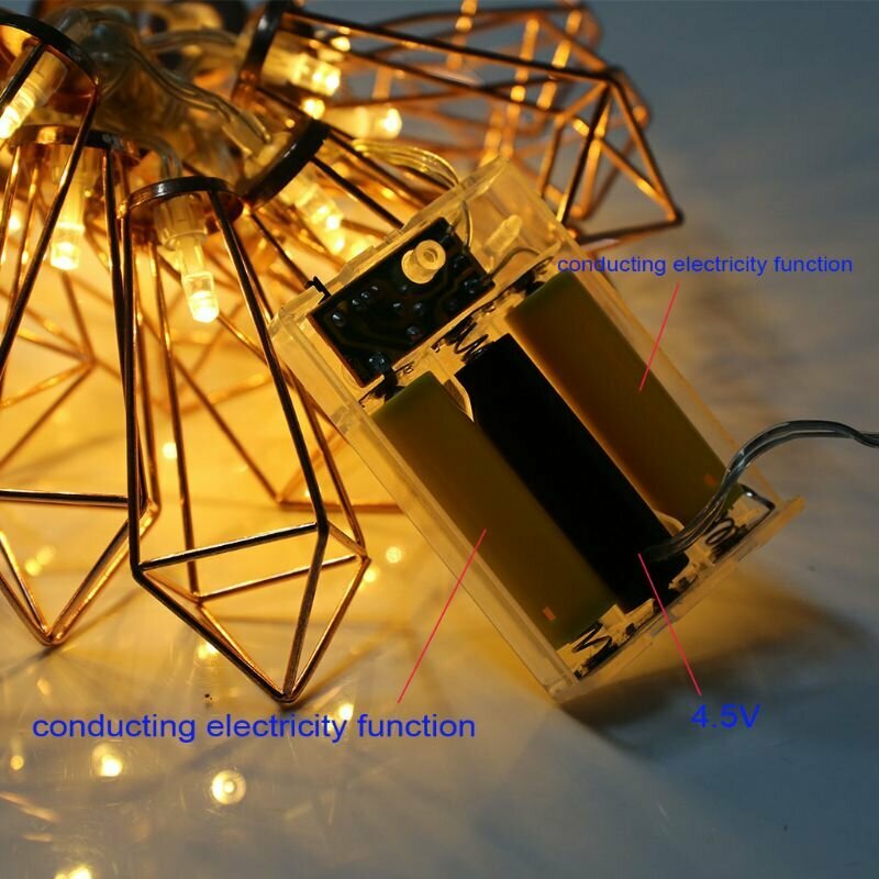 5 желтых поддельных батареек, трубка-заменитель-тип AA