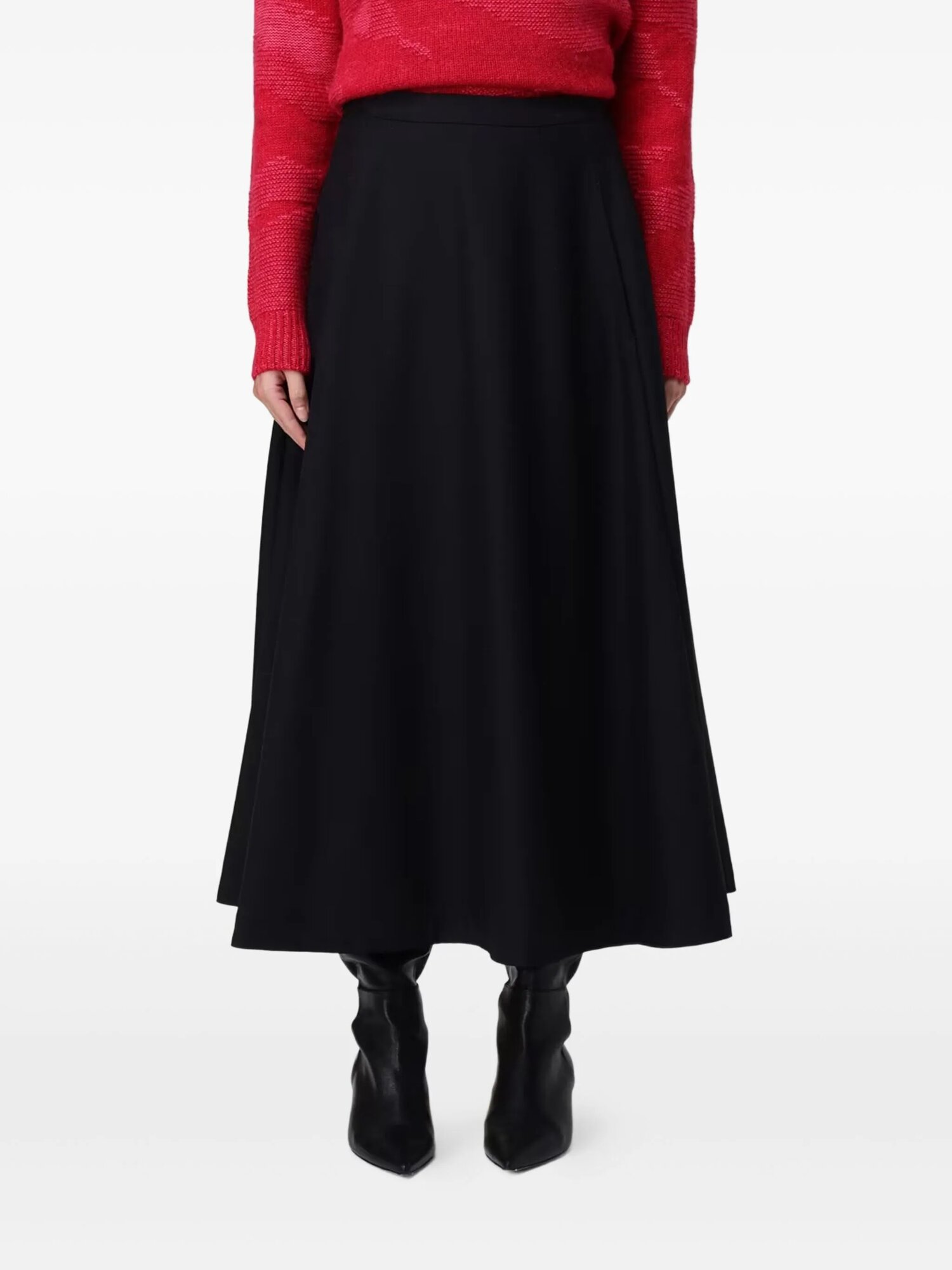 Юбка A-line midi skirt