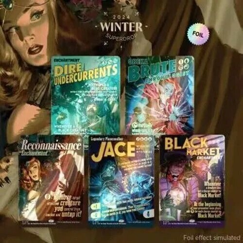 Magic the Gathering: Secret Lair - Hard-Boiled Thrillers- Foil (Английский)