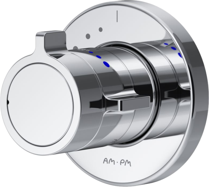 Термостатический смеситель встраиваемый AM.PM X-Joy F85A65600 С внутренней частью, хром