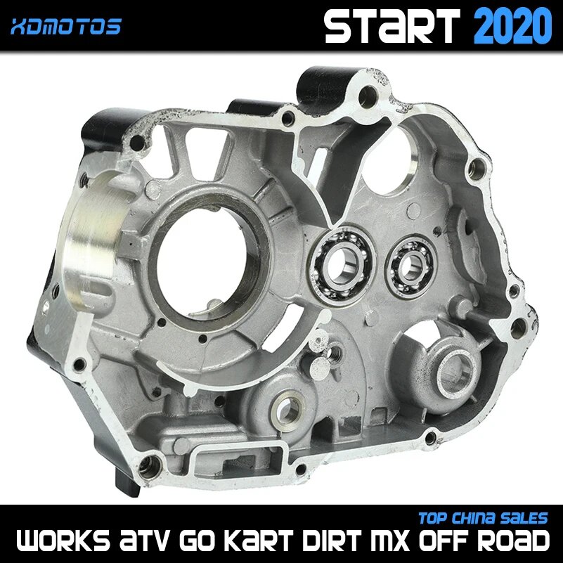 Картер правый для мотоцикла, 125cc, для Lifan 125 LF125, с горизонтальным стартером, Kayo SSR ESB SDG, запчасти для грязевых питбайков