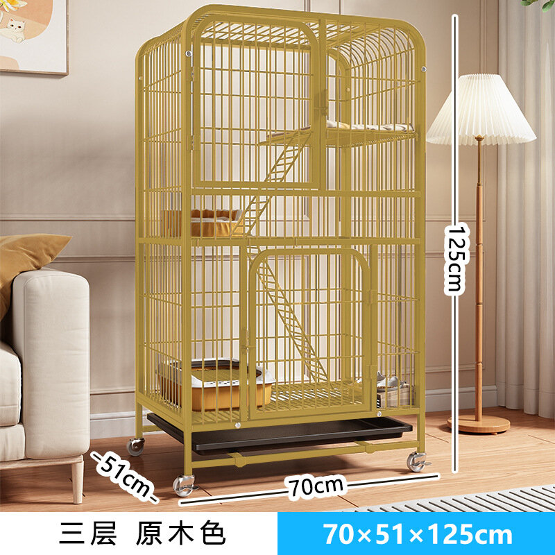 Клетка для кошек для домашнего использования, большая вилла для кошек с свободным пространством, дом для кошек, убежище для кошек, клетка для кошек напрямую от производителя