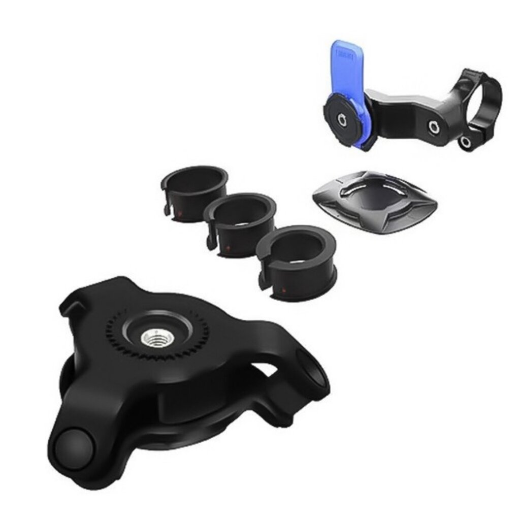 Держатель для телефона с несколькими углами поворота, нескользящий и амортизирующий для мотоцикла и велосипеда