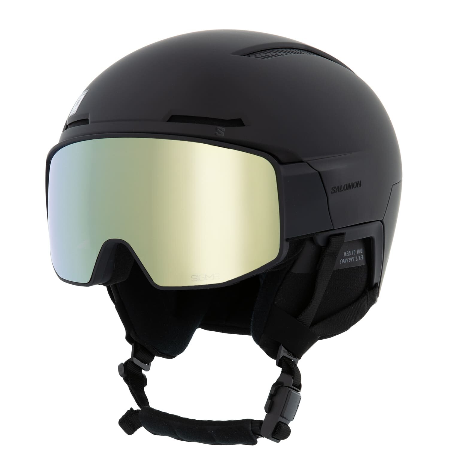 Шлем с визором SALOMON Driver Prime Sigma Plus Mips Black (см:59-62)