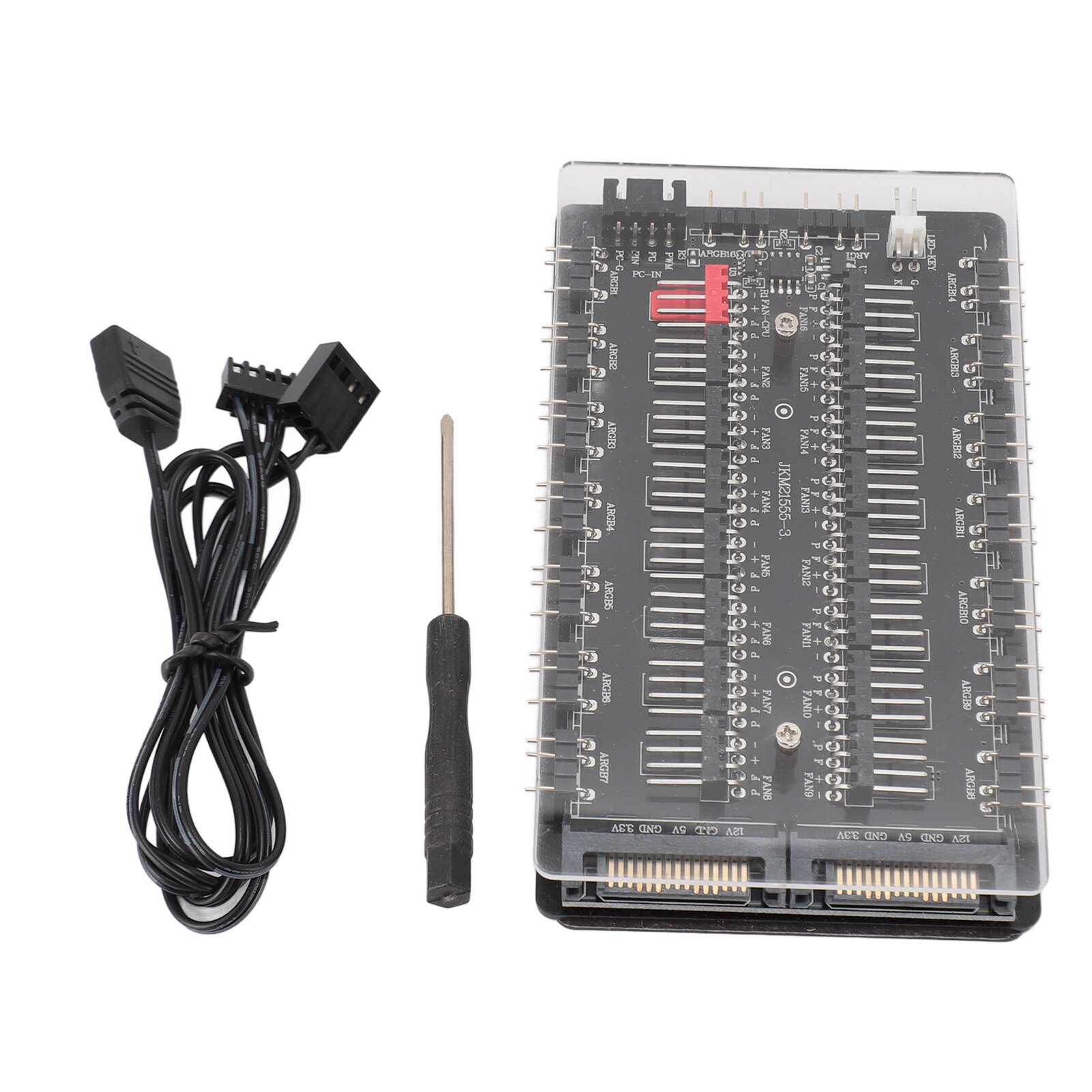 2 в 1 Argb Pwm Fan Hub