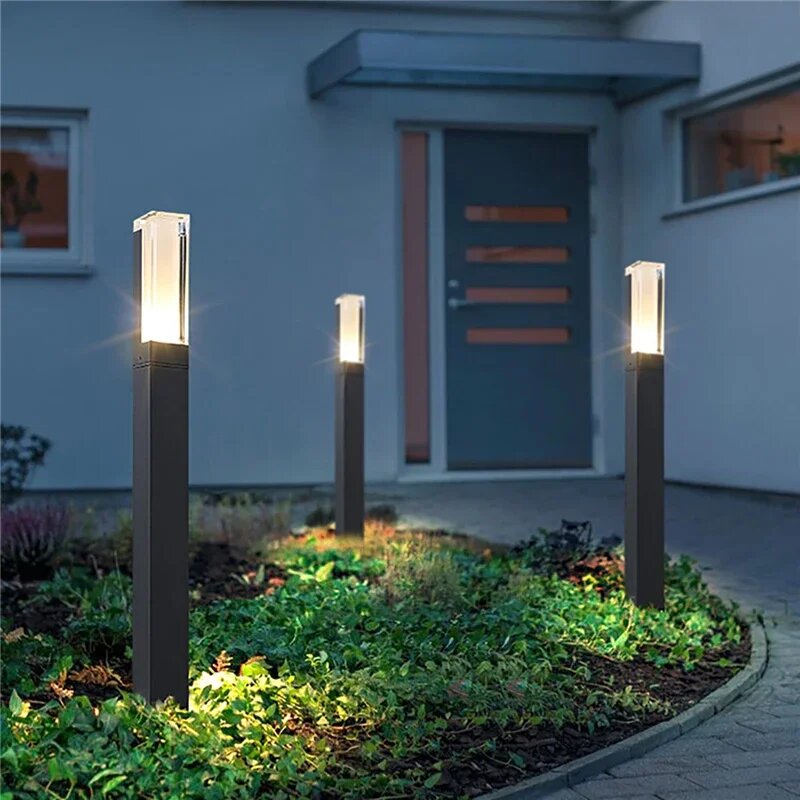 Dreamburgh квадратные LED светильники для газона 7Вт белый