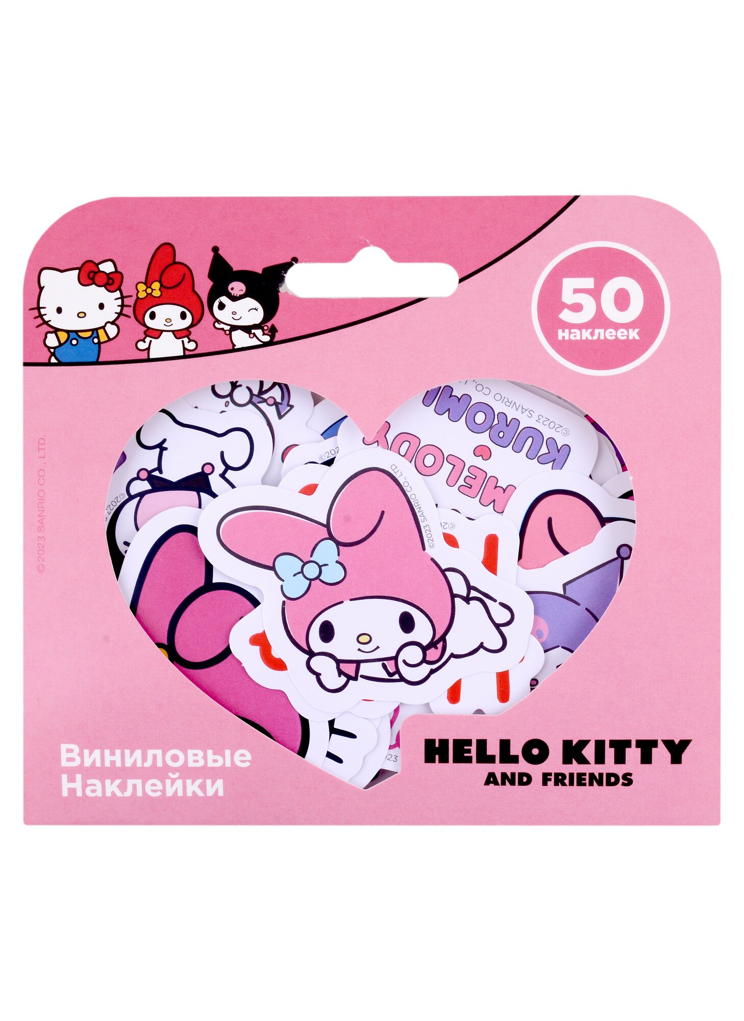 Набор виниловых наклеек "Хеллоу Китти"