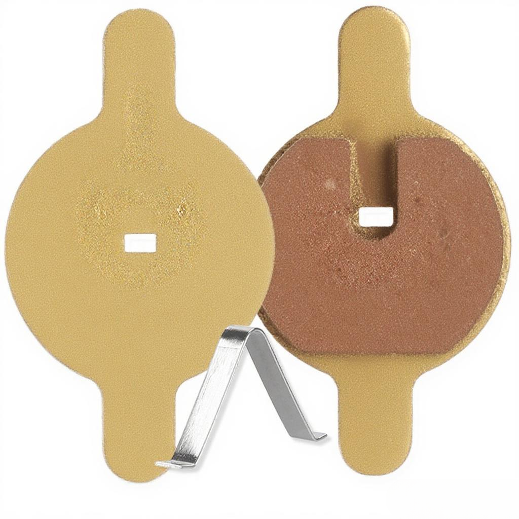 Пластины тормозные дисковые для велосипеда медные полуметаллические запчасти для горных велосипедов цвет золото размеры A:34*29.5mm B:30.5*35mm C:32.2*29.9mm D:24*37mm E:22.5*33.5mm F:34.2*26.6mm :29.8*32.2mm вес A:21.3 B:25.7 C:22 D:21.5 E:15.3