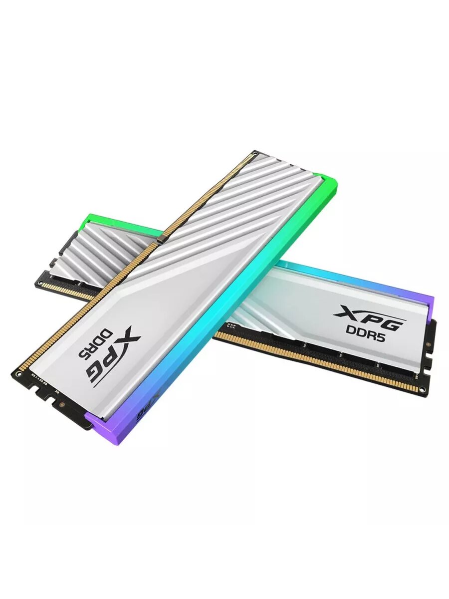 Оперативная память ADATA XPG LANCER Blade RGB 2x16Gb DDR5-6000 DIMM (AX5U6000C3616G-DTLABRWH) белый