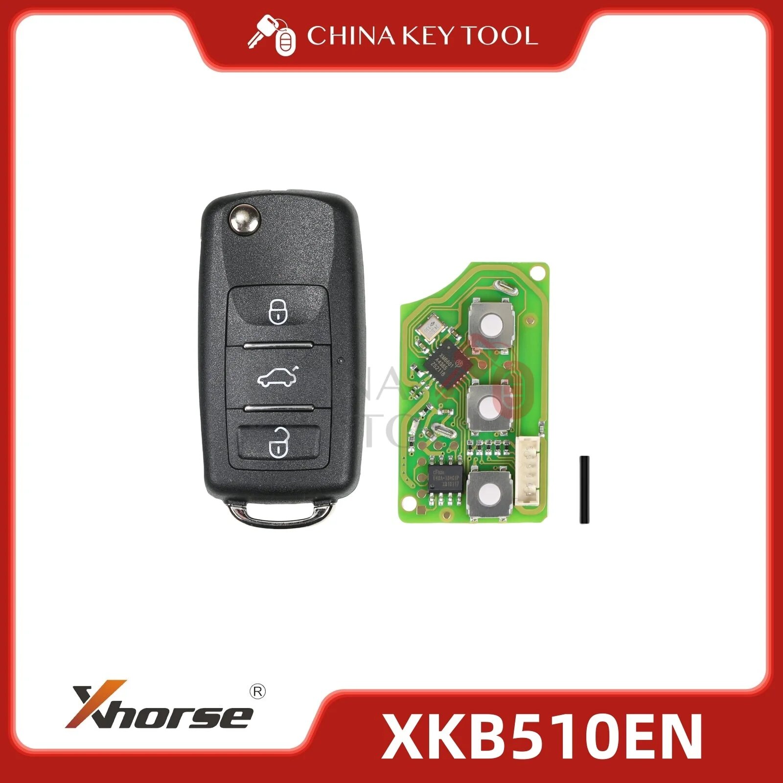 Xhorse XKB510EN Дистанционный ключ, черный