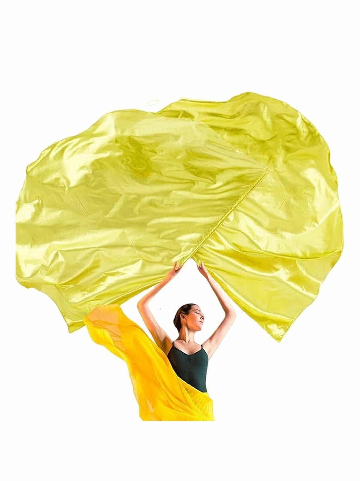 Флаг с крыльями ангела для поклонения и танцев, Золото