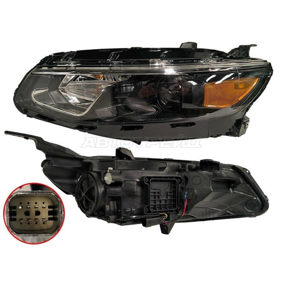 SAT ST-335-11M9L Фара Chevrolet Malibu 15-18 (Спереди/ Слева)