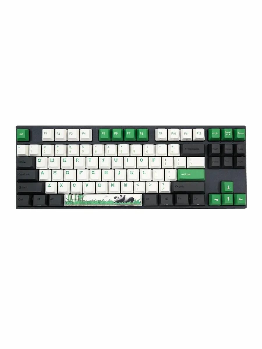 Varmilo VPE87 Panda R2 Varmilo Mx Daisy L, черный/зеленый, игровая клавиатура