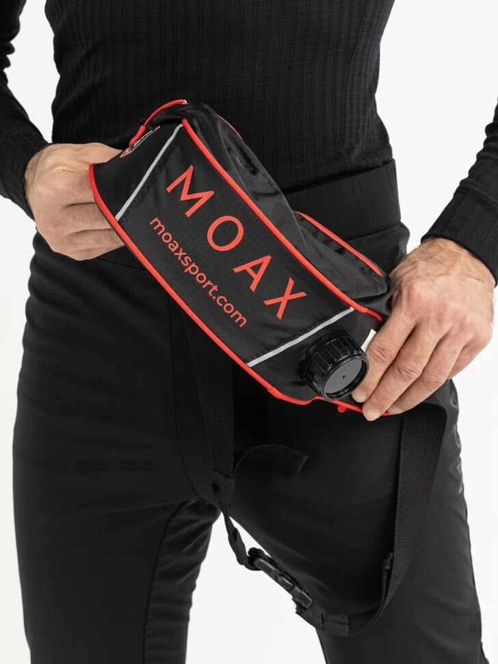 Термобак подсумок лыжный MOAXSPORT Race Cup, черный, спортивный, 1 л