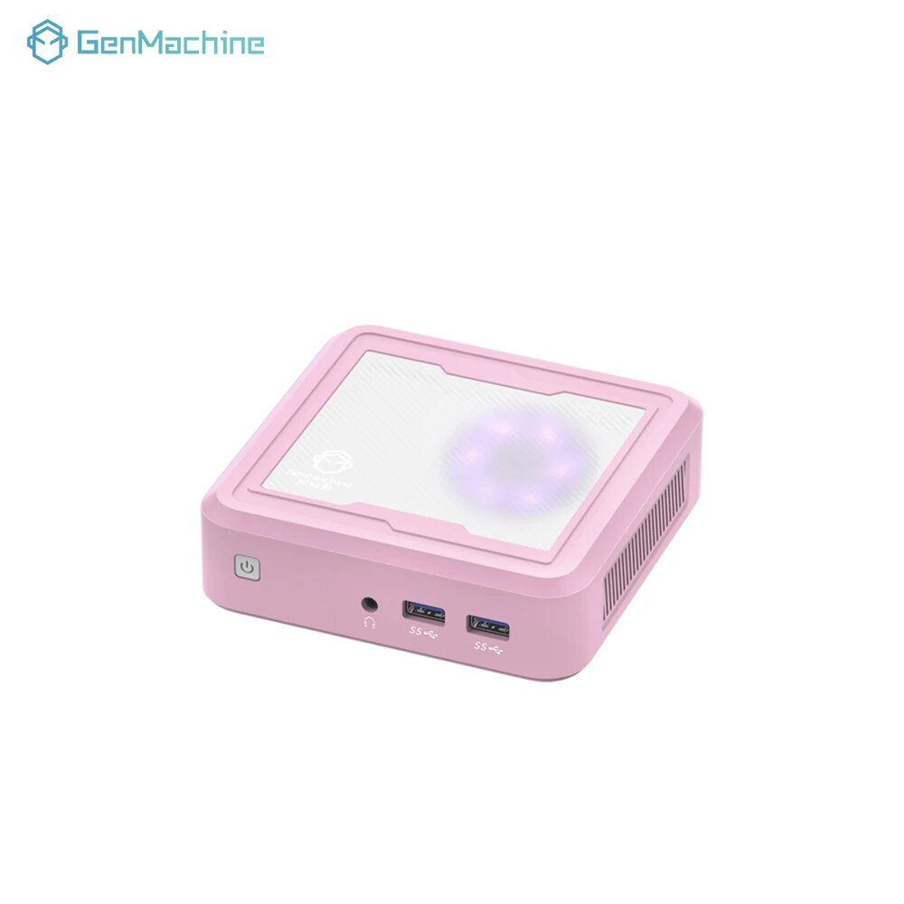 Мини-пк (неттоп) для игр/дома/работы GenMachine AMD Ryzen 7 / 8Gb DDR4 / M2 SSD 256Gb NVME / Windows 10 Pro