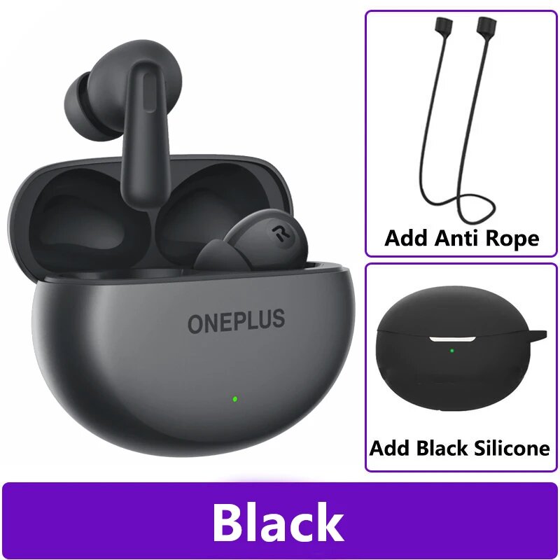 Oneplus Buds Ace 2 беспроводные наушники Black n Black Case