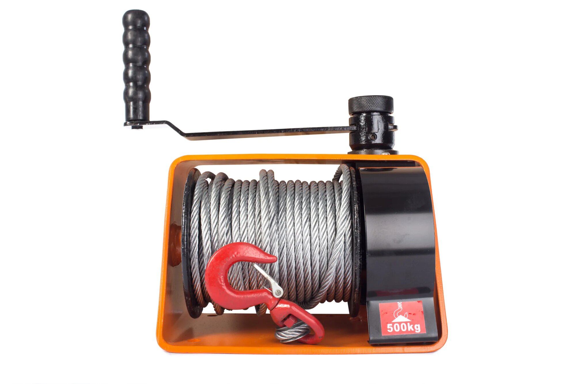 1009004 Лебедка ручная червячная TOR ЛРЧ 500 (VS) 0,5 т (без каната)