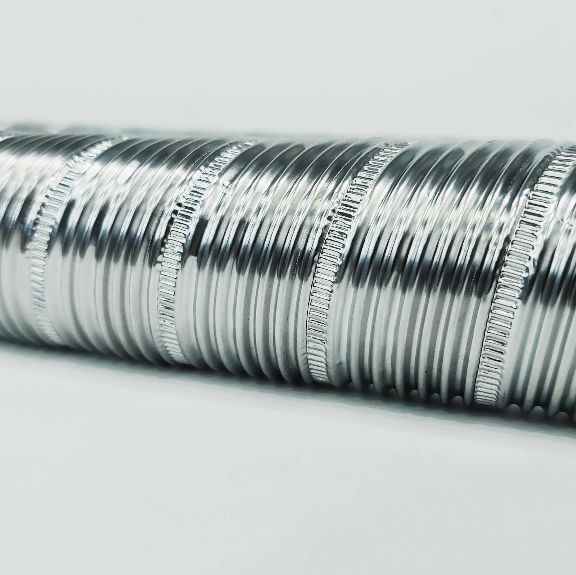 Усиленная гофра для автономного отопителя 150 см диаметр 38 мм, металлорукав, патрубки отопления