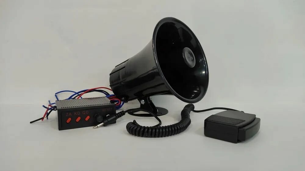 СГУ спецсигнал сирена с громкоговорителем, крякалка 30Вт