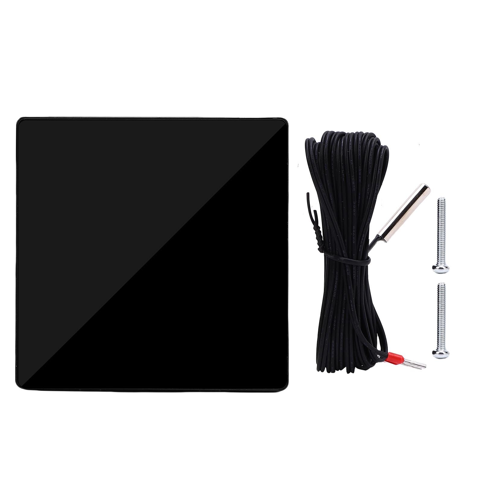 Smart Thermostat Wi -Fi Электрический нагрев ЖК -дисплей дисплей контроллер контроллер приложения для дома Black