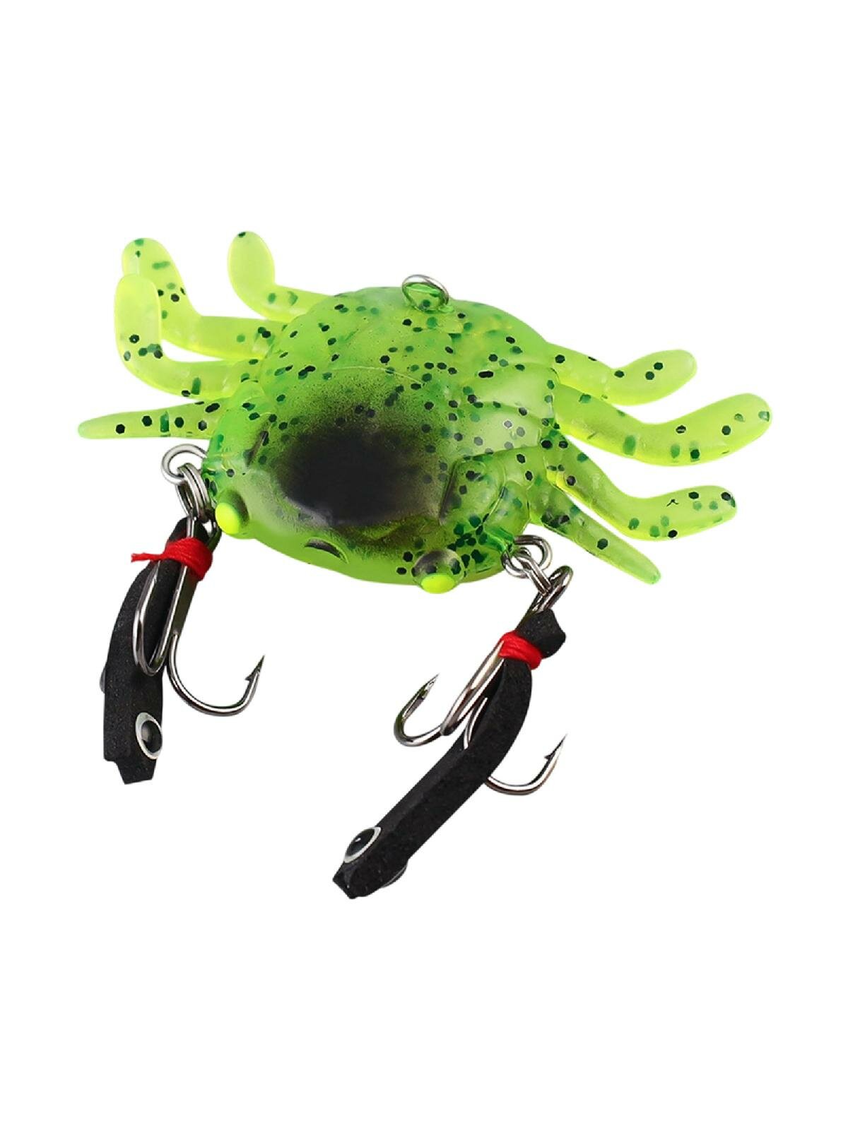 Мягкие Крабы Приманки с джиг-головкой Приманки для ловли Зоба Искусственные Рыболовные приманки